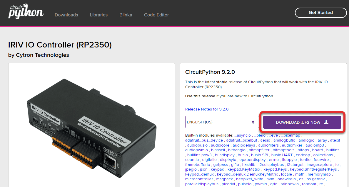 How To Restore The IRIV IO Controller