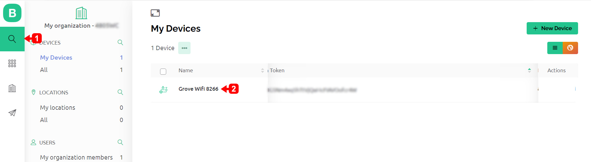 How to get Auth Token from Blynk