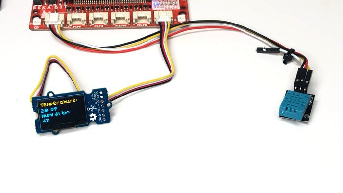 How to Use OLED with micro:bit - Display Temperature and Humidity How to Use OLED with micro:bit - Display Temperature and Humidity
