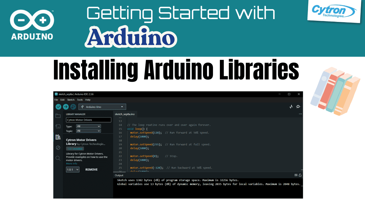 Installing Arduino Library