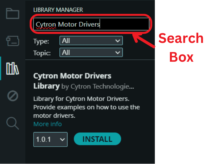Installing Arduino Library