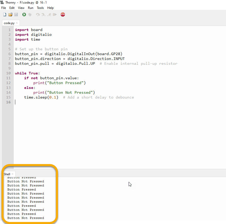 Interfacing IRIV IO Controller With Buttons, LED and Buzzer