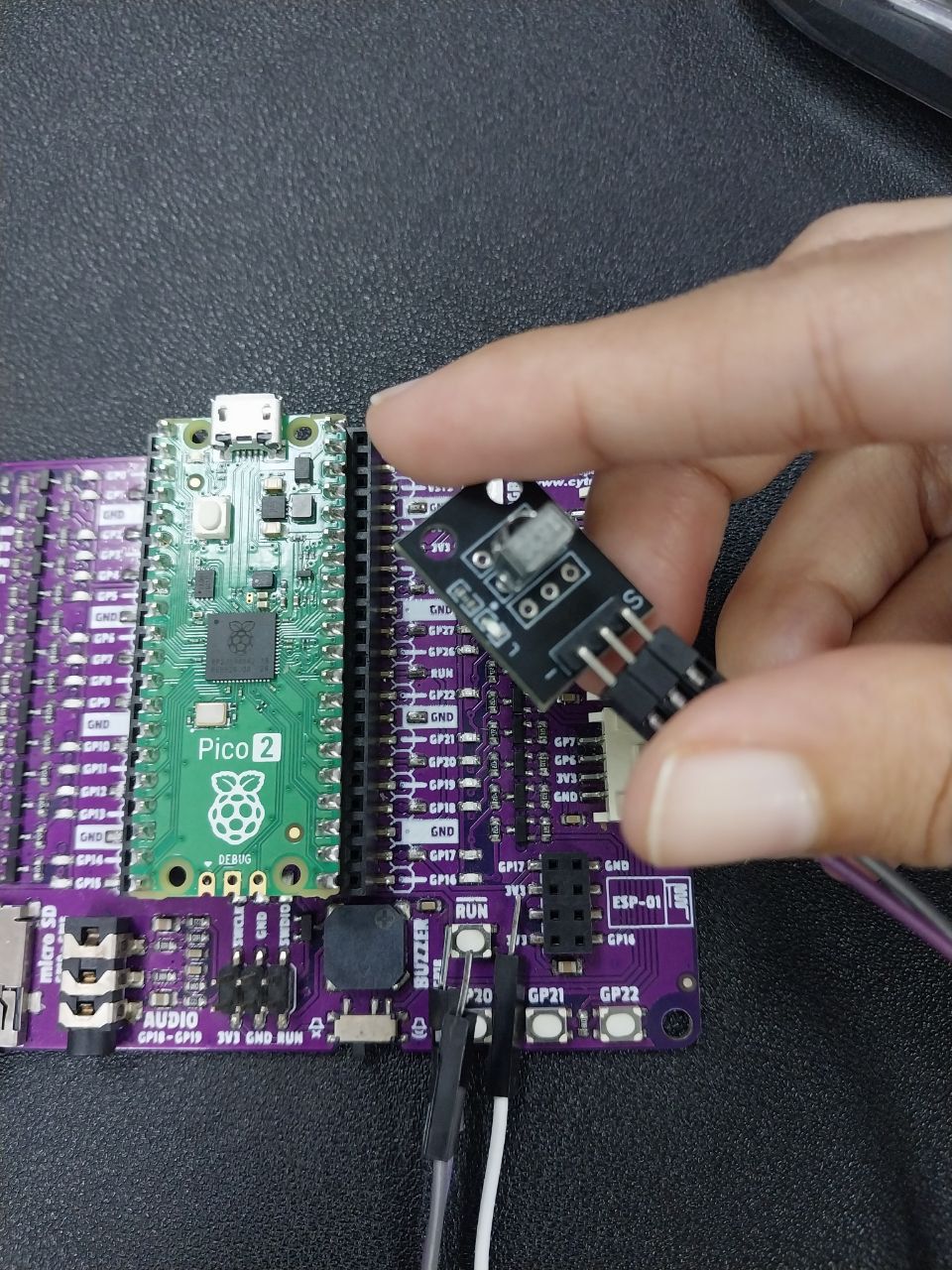 IR Remote Control Volume Activity Using Raspberry Pi Pico 2