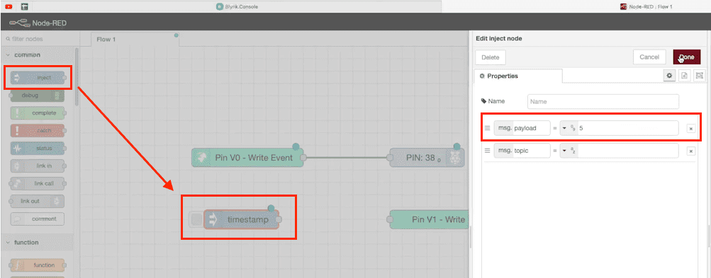 IRIV PiControl - Control and Monitor Using Blynk With Node-RED