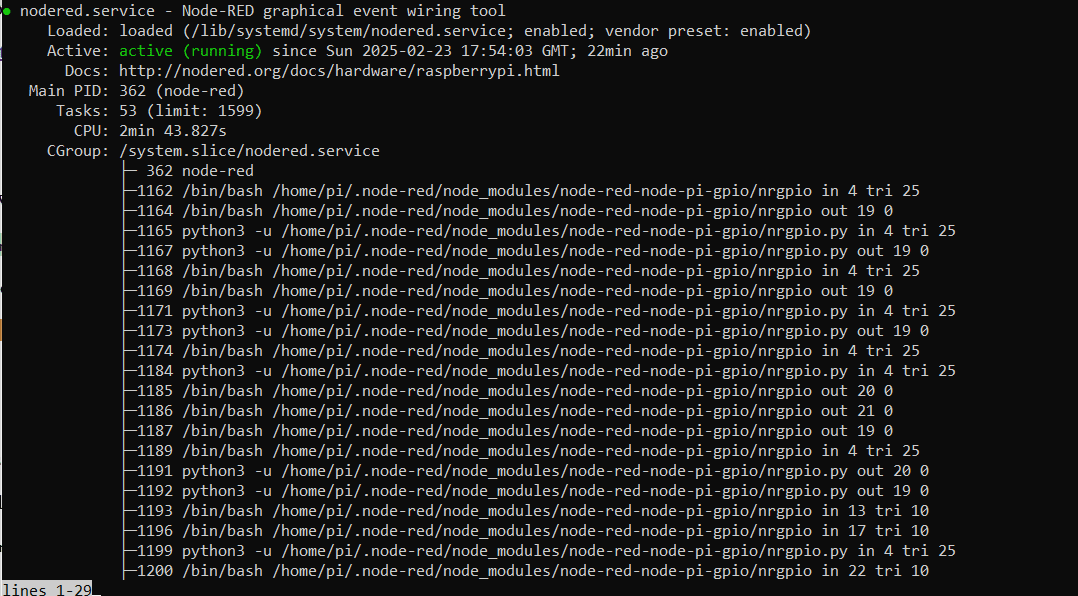 IRIV PiControl - Activating Access Point Mode with Node-RED