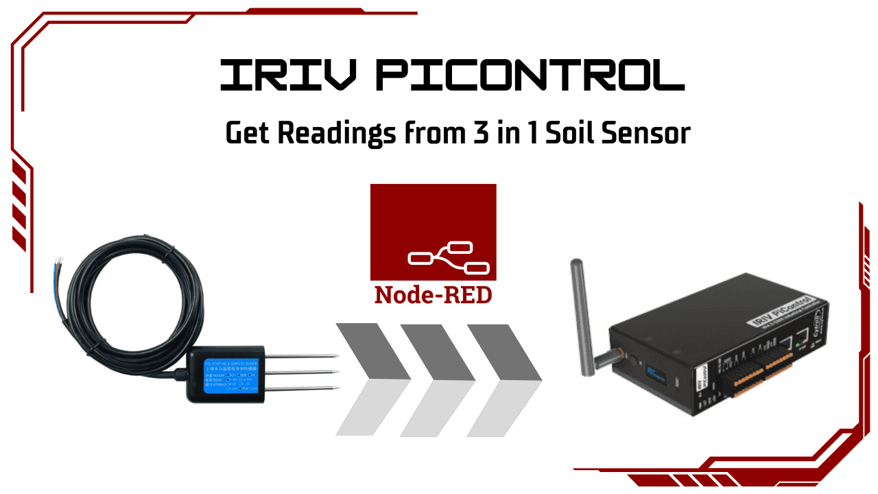 IRIV PiControl - Reading from 3 in 1 moist Sensor