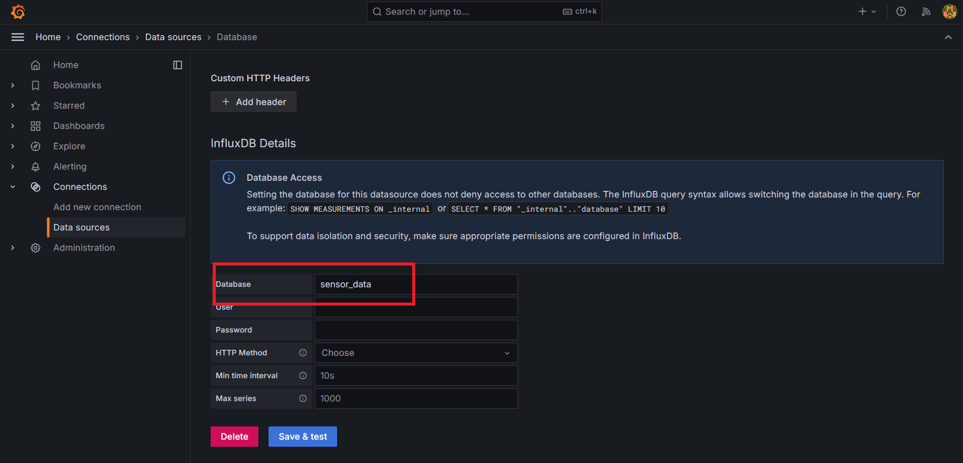 IRIV PiControl - How to visualize data with Grafana