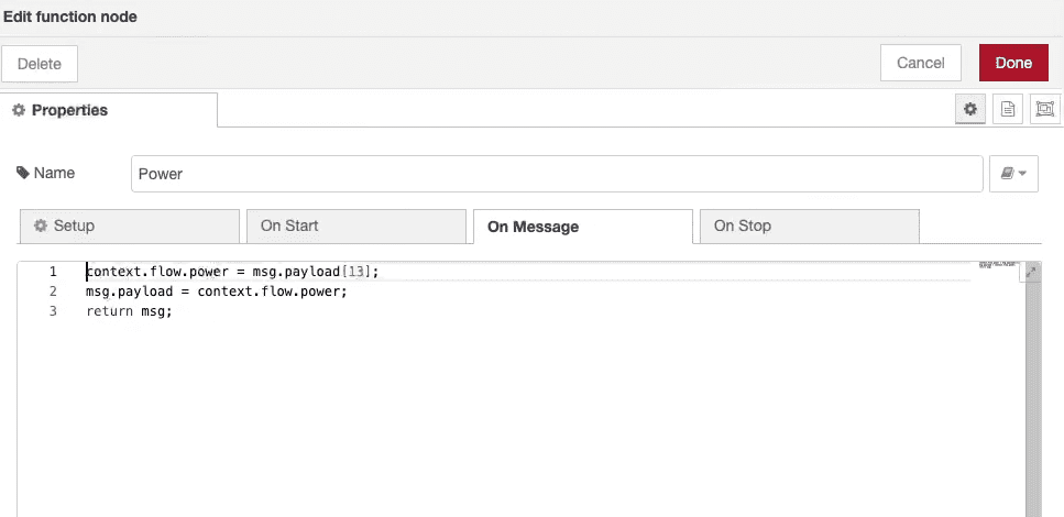 IRIV PiControl - Node-RED IoT Monitor using Thingspeak