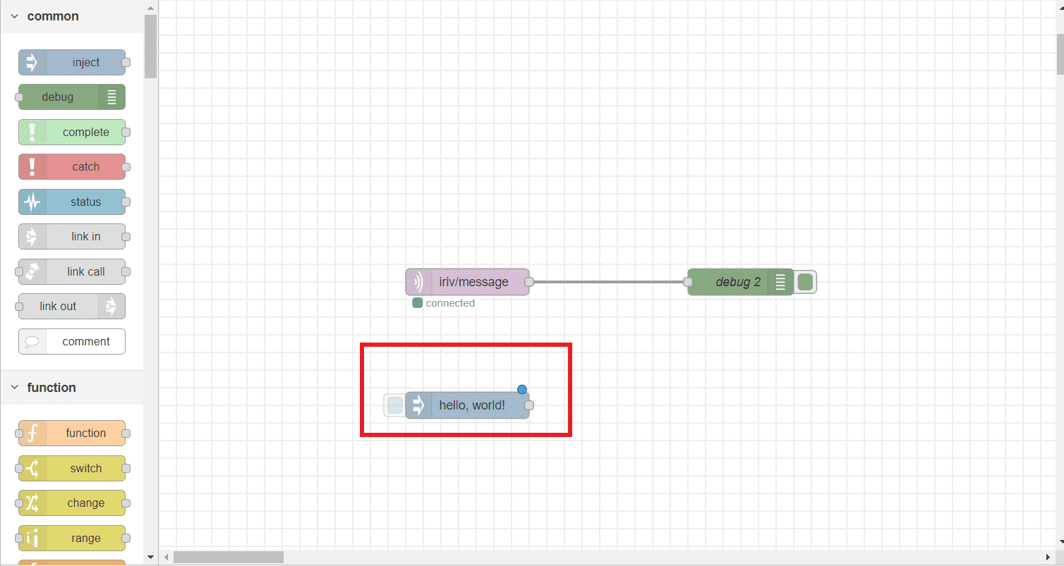 How to use mqtt with Node-RED