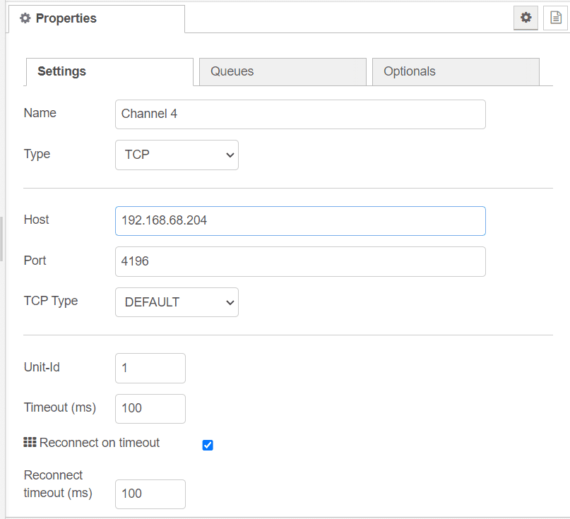 IRIV PiControl - RS485 Using Node-RED