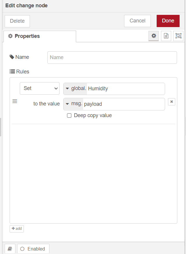 IRIV PiControl - How to request send data to your telegram on Node-RED