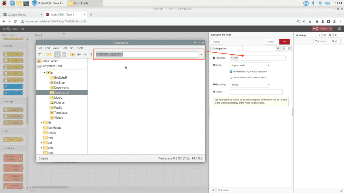 IRIV PiControl - Logging Real-time Data to CSV
