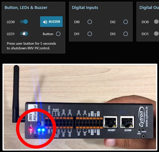 IRIV PiControl - Quick Start Guide With Built-in Dashboard