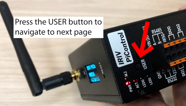 IRIV PiControl - Quick Start Guide With Built-in Dashboard