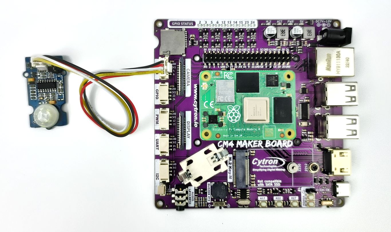 Lesson 1 : GPIO, Grove port & Maker port
