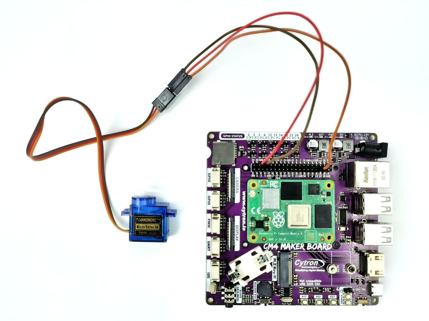 Lesson 1 : GPIO, Grove port & Maker port