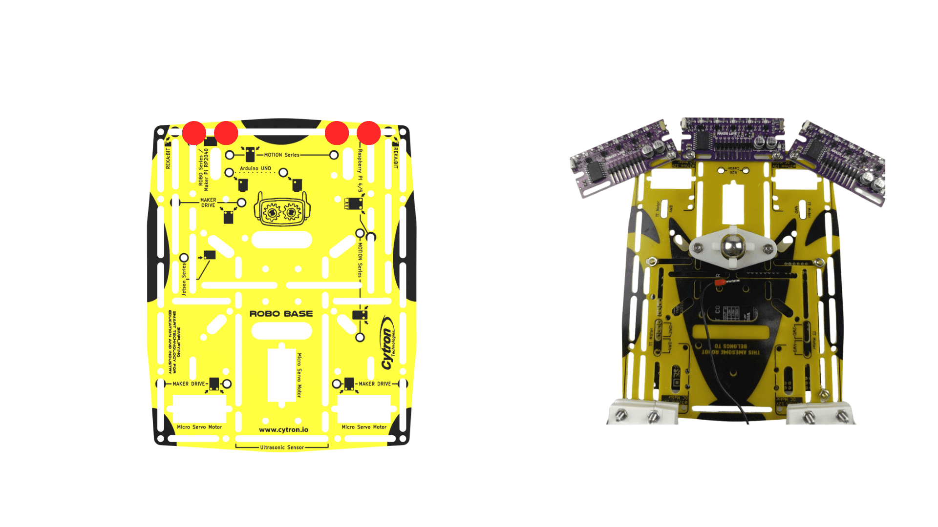Line Following Robo Base