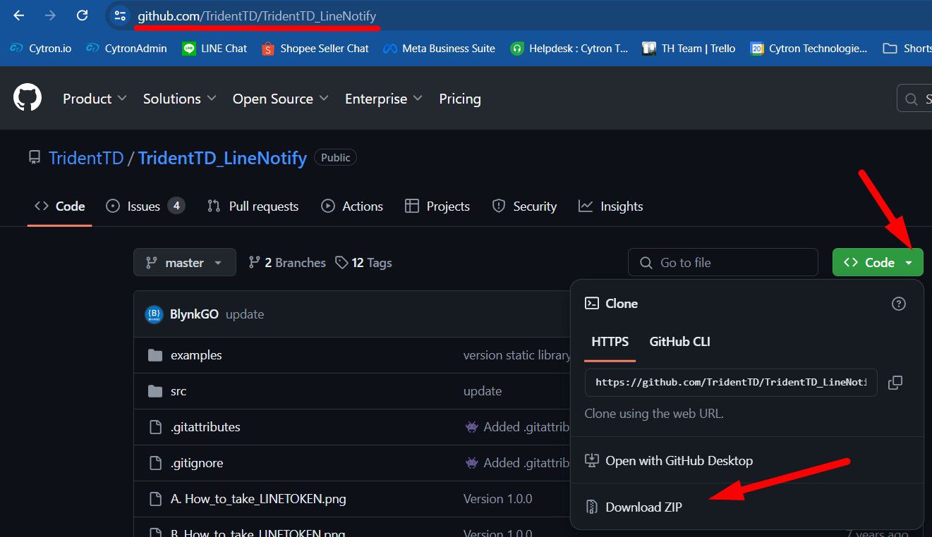 ใช้งาน Line Notify บน micro:bit ร่วมกับ Grove WiFi ESP8266