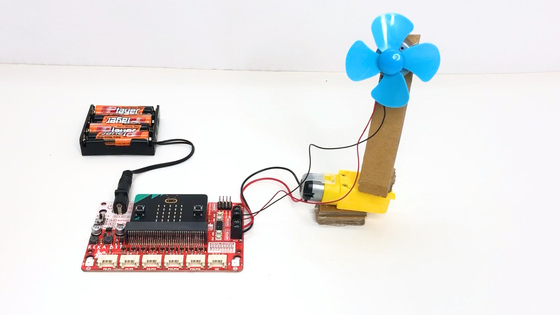 Make an Oscillating Table Fan Using micro:bit