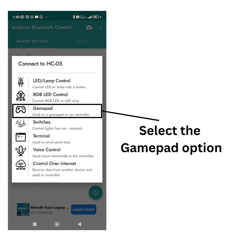 Maker Mini Sumo with Bluetooth Controller