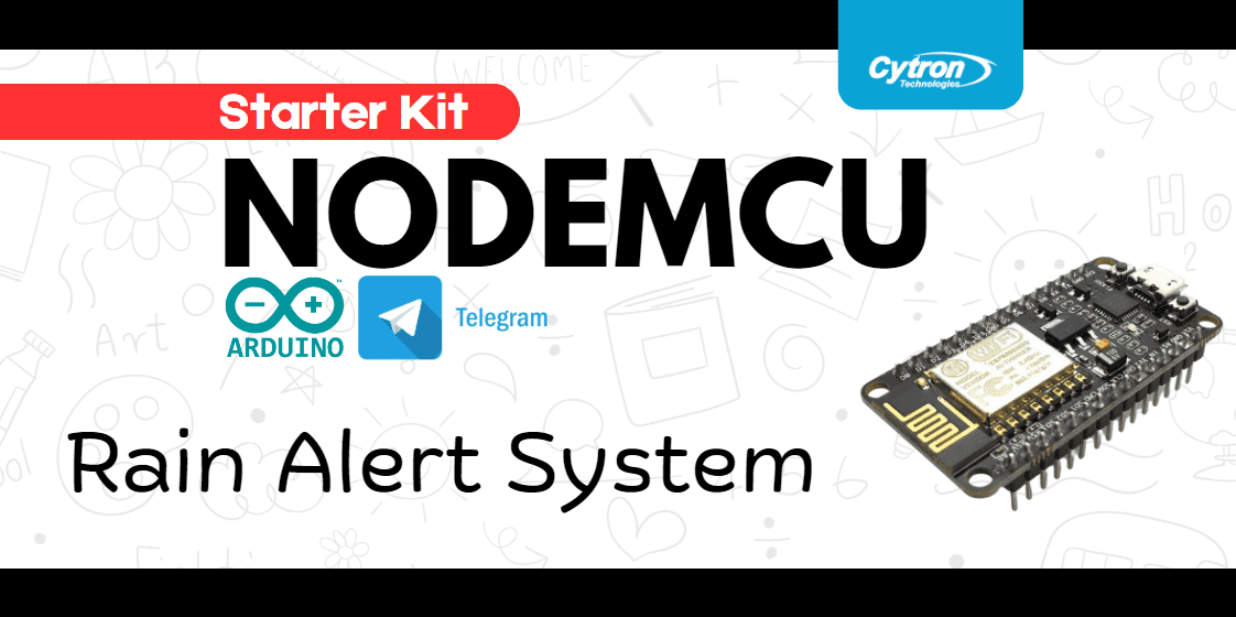 NodeMCU Kit using Telegram : Rain Alert System