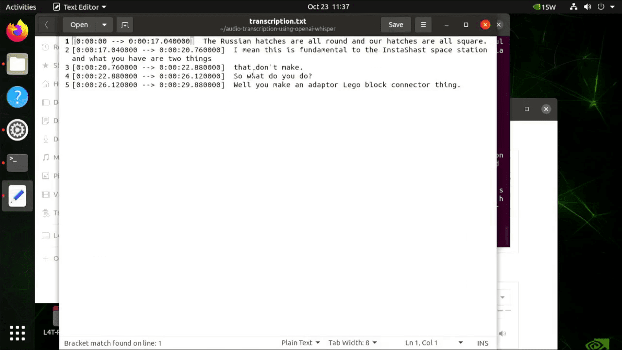 NVIDIA Jetson Orin Nano: Audio Transcription Using OpenAI Whisper