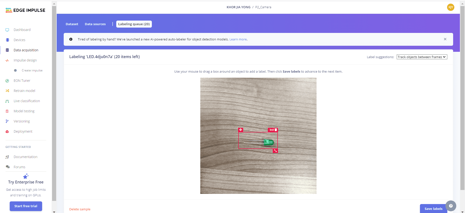 Object Detection with Edge Impulse Using Mobile Phone Object Detection with Edge Impulse Using Mobile Phone