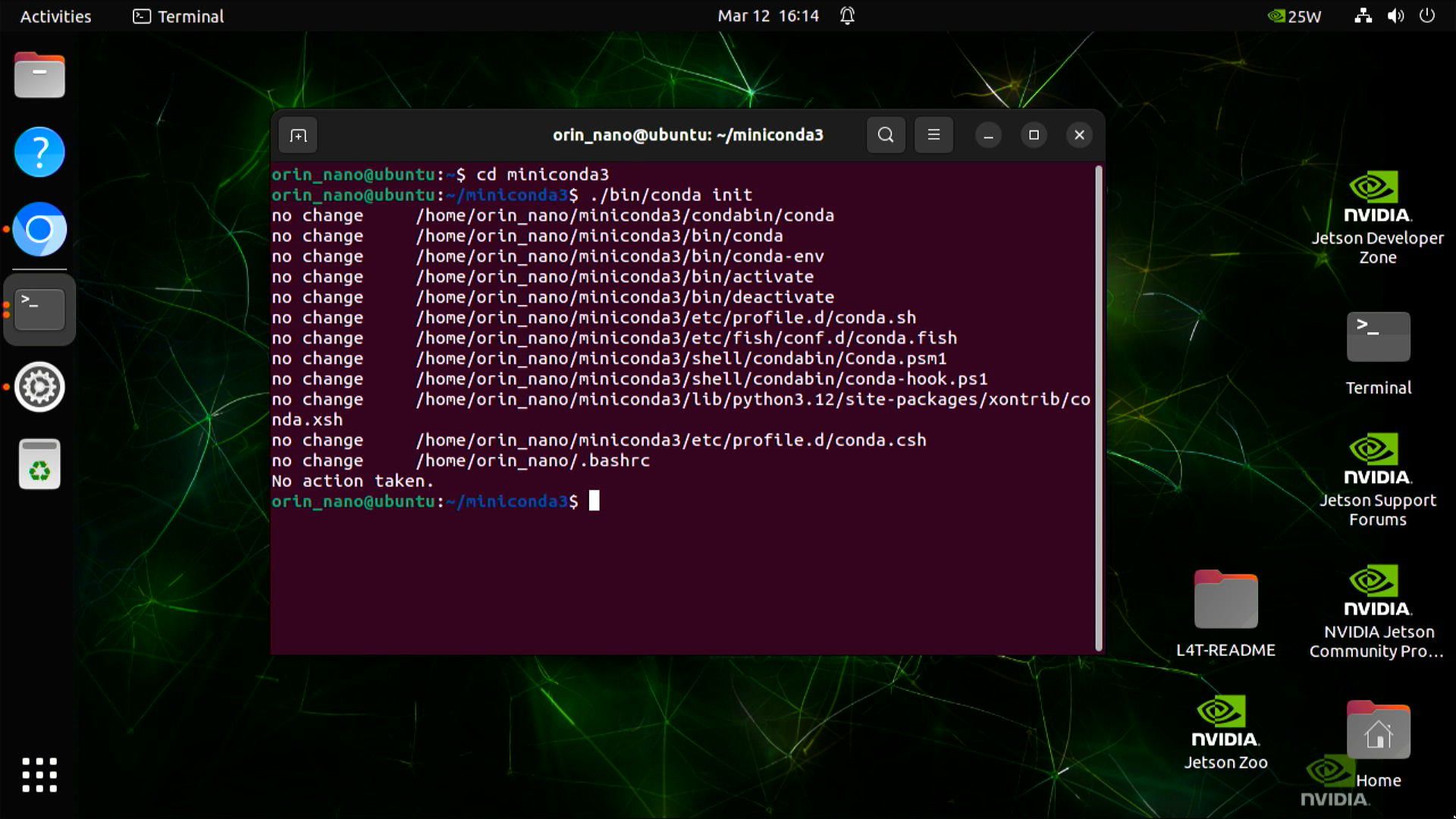 How to install conda on your Jetson Orin Nano Super