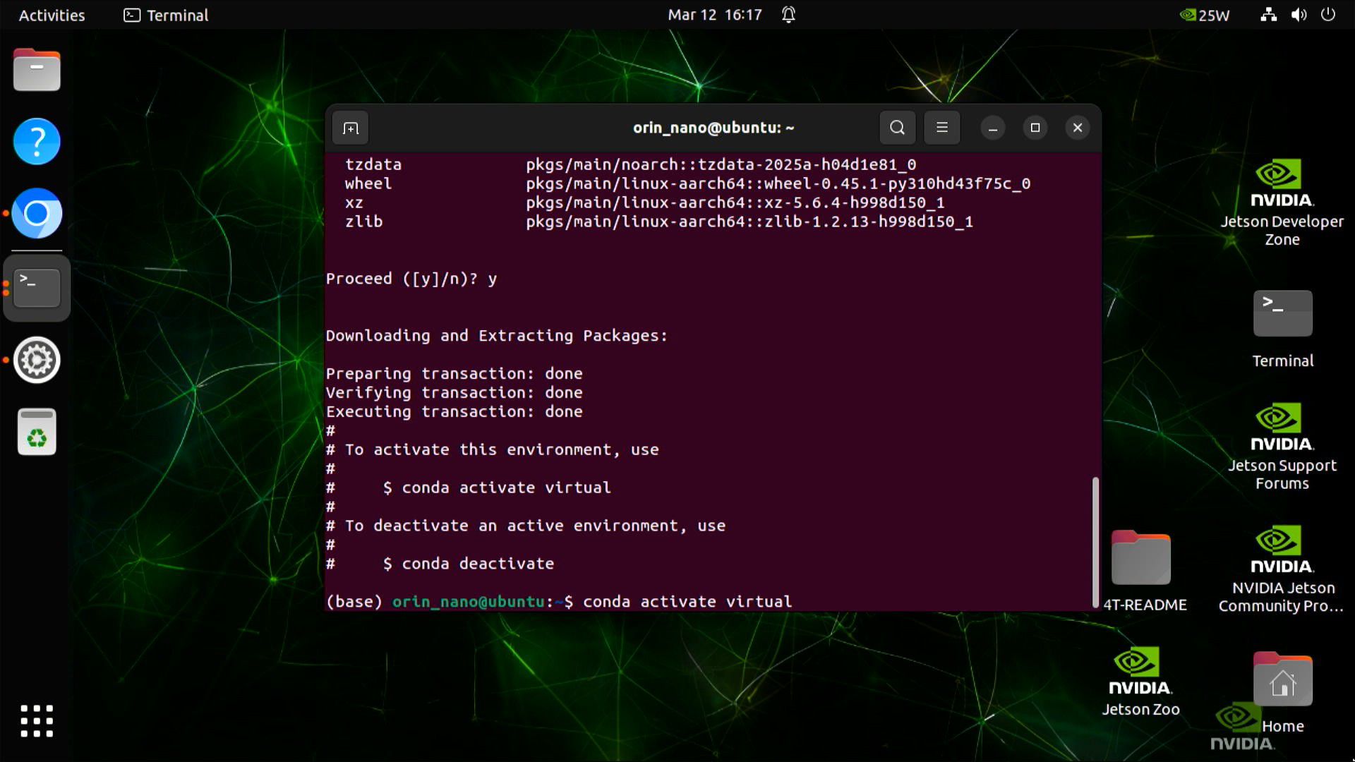 How to install conda on your Jetson Orin Nano Super