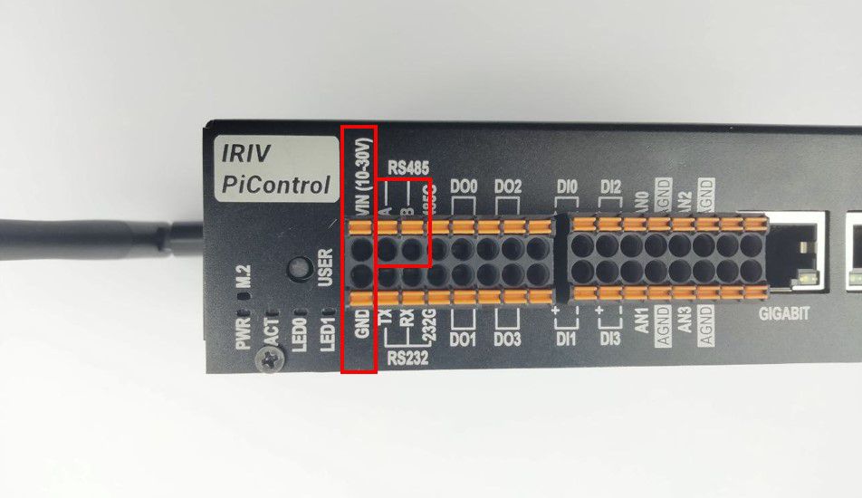 How to use RS485 Sensors with IRIV PiControl