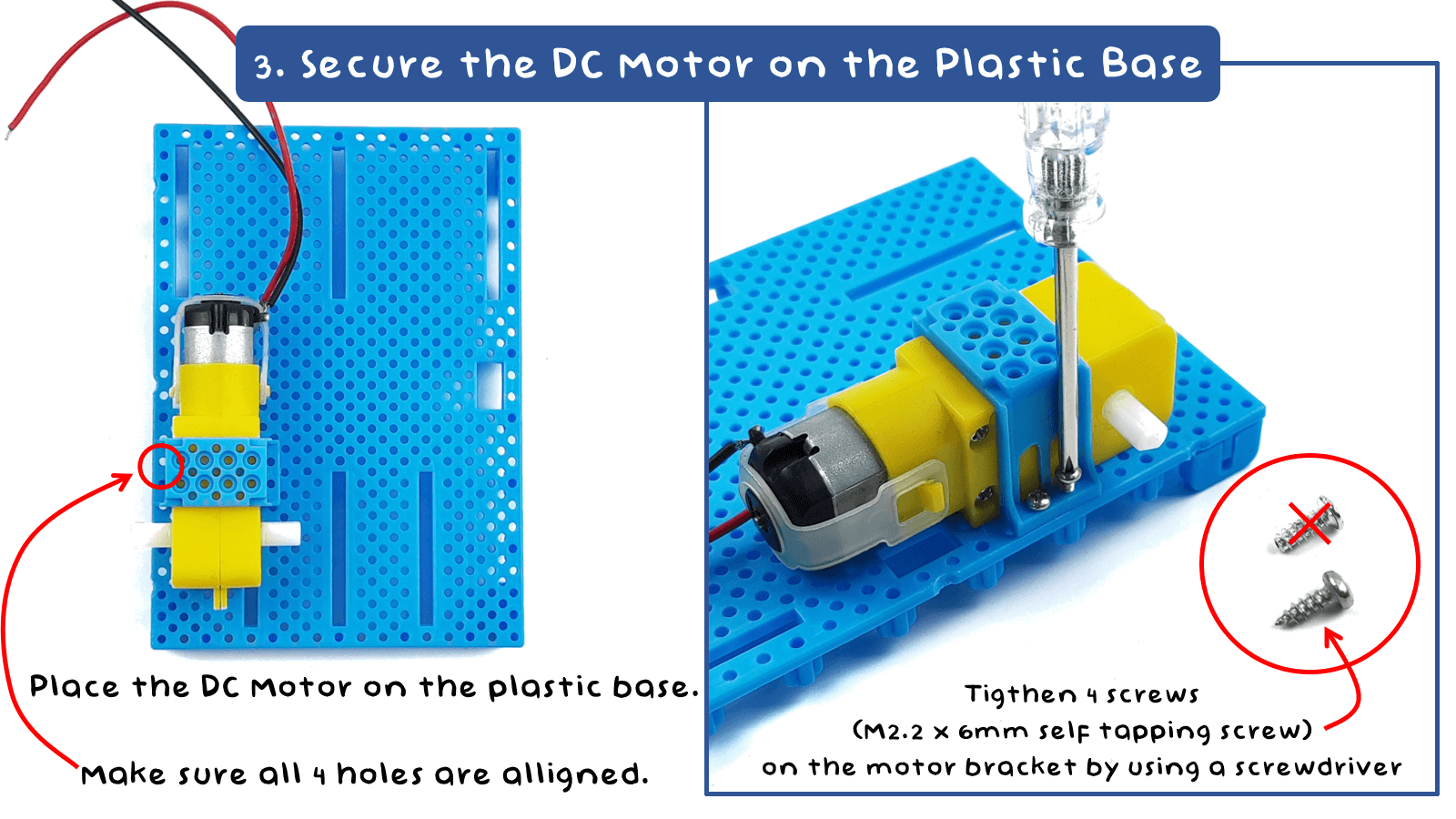 STEM Robot Building Base Kit Step-by-Step Installation Guide