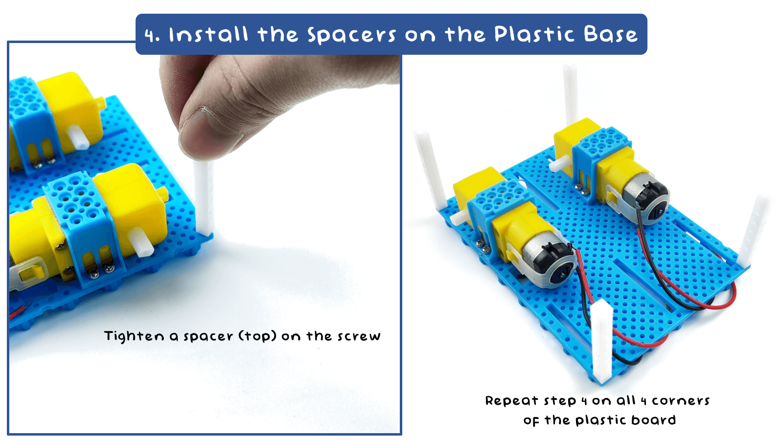STEM Robot Building Base Kit Step-by-Step Installation Guide