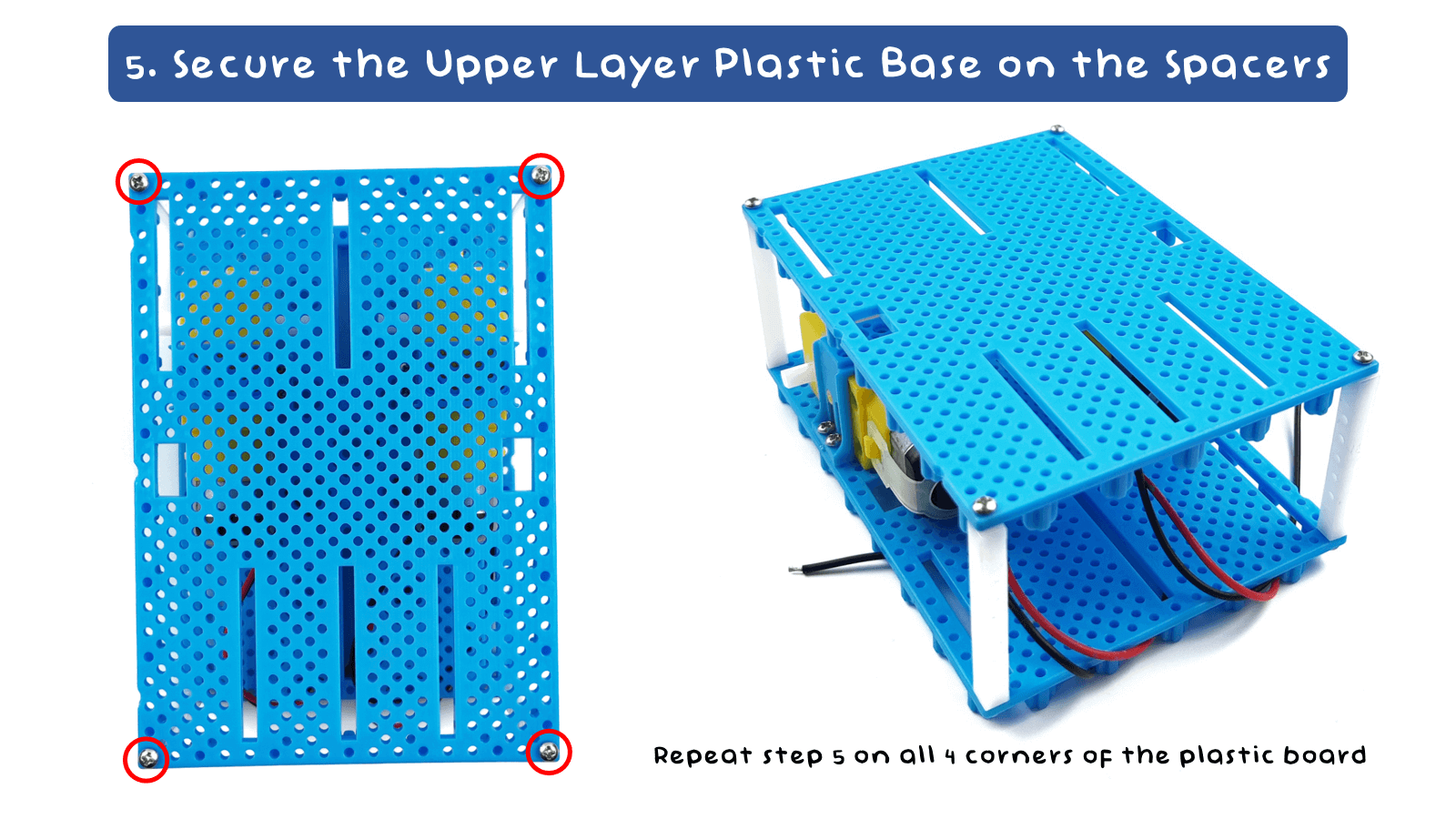 STEM Robot Building Base Kit Step-by-Step Installation Guide