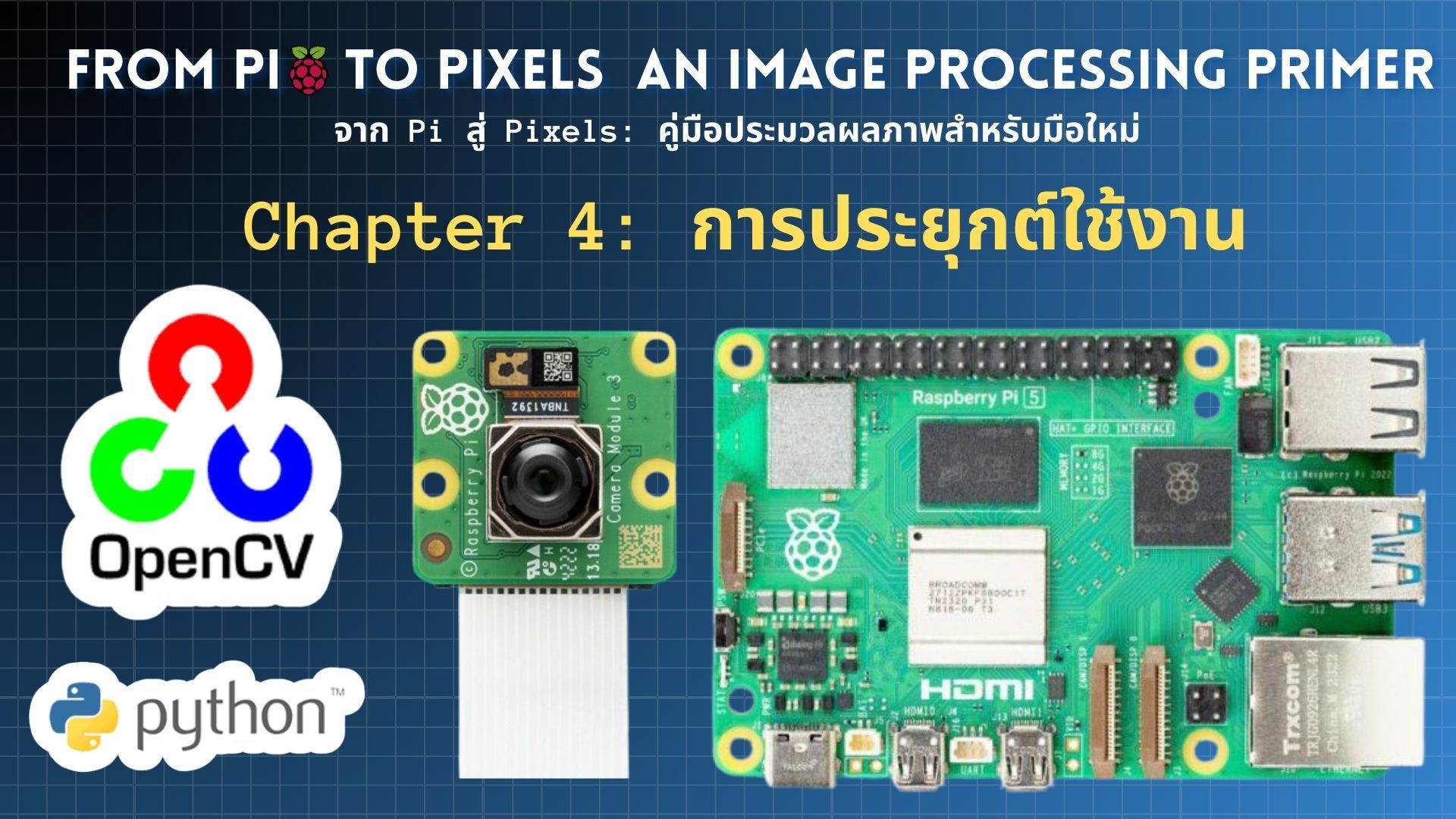 [From Pi to Pixel] Chapter 4: Applications and Step Up to AI vision