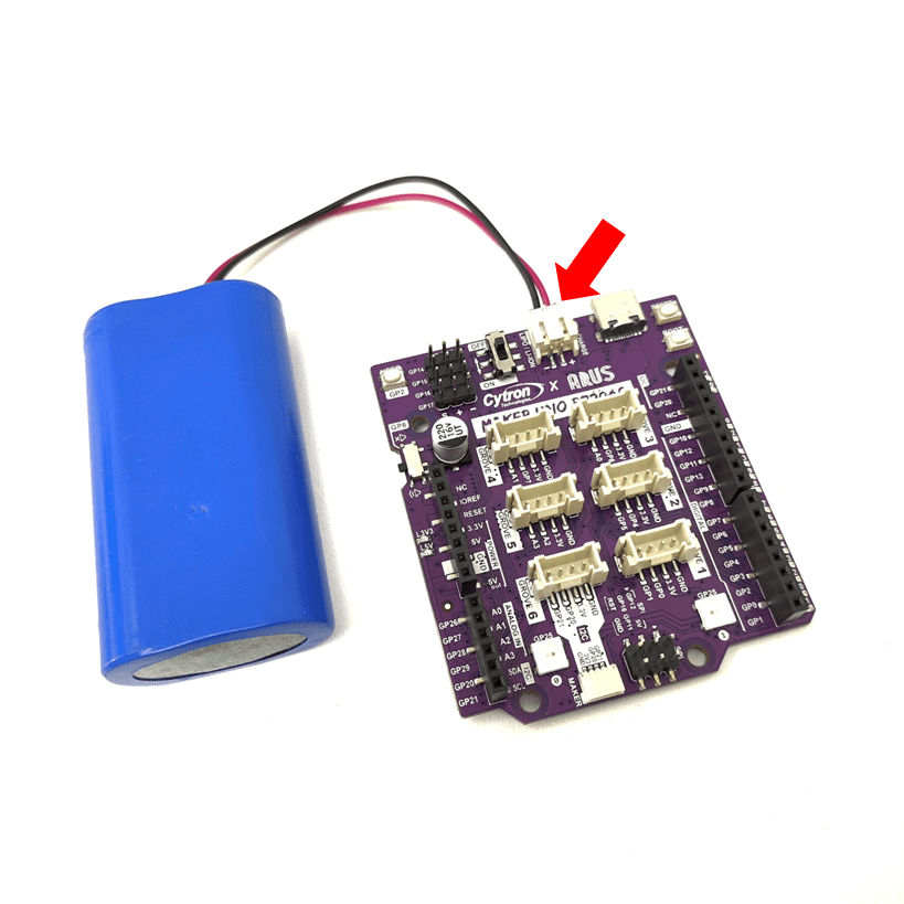 Power Up the Maker Uno RP2040