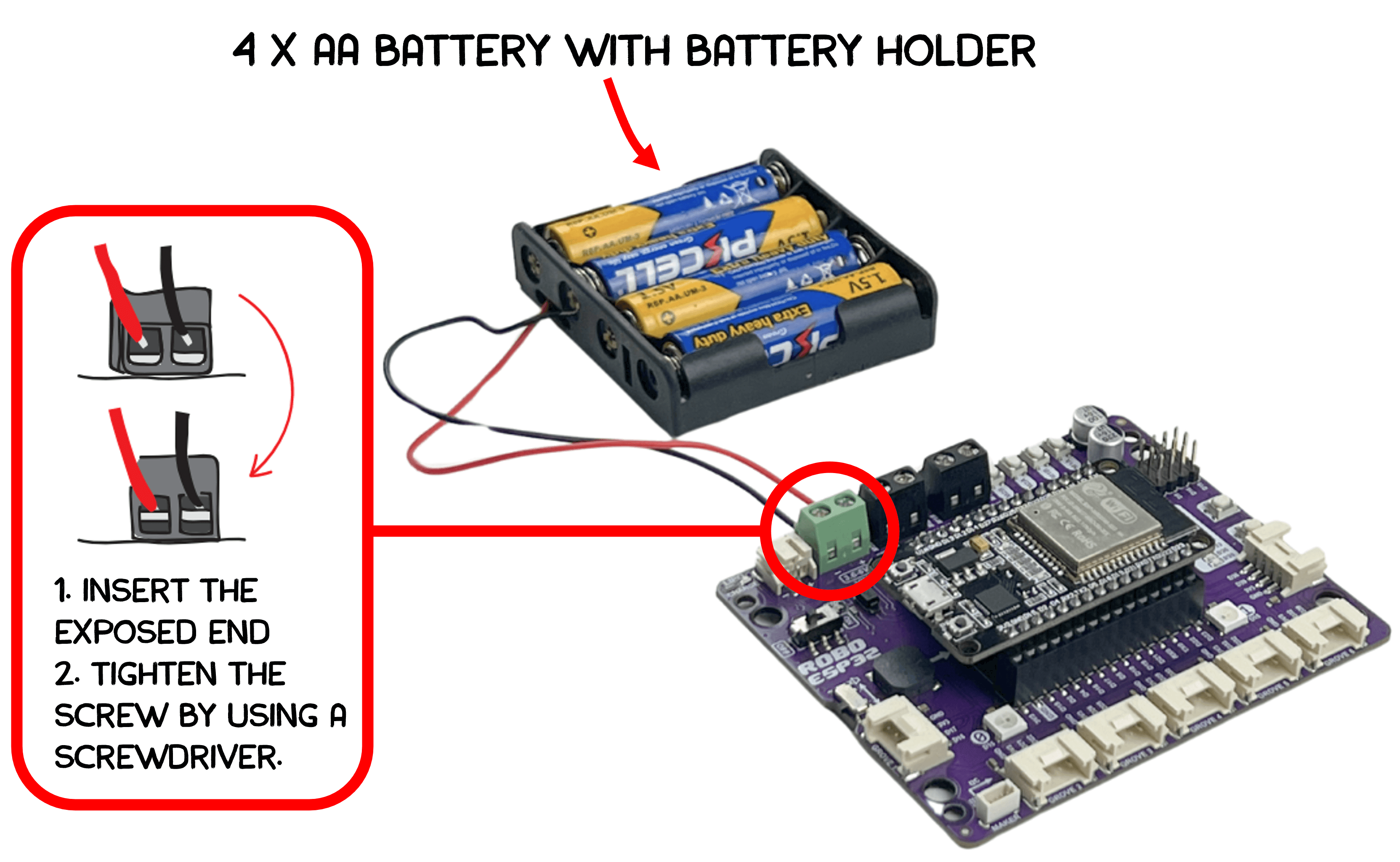 Power Up the Robo ESP32