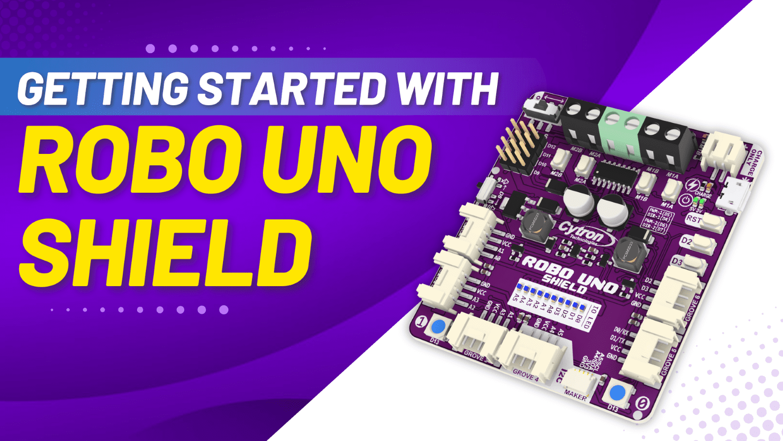 Power Up the Robo Uno Shield