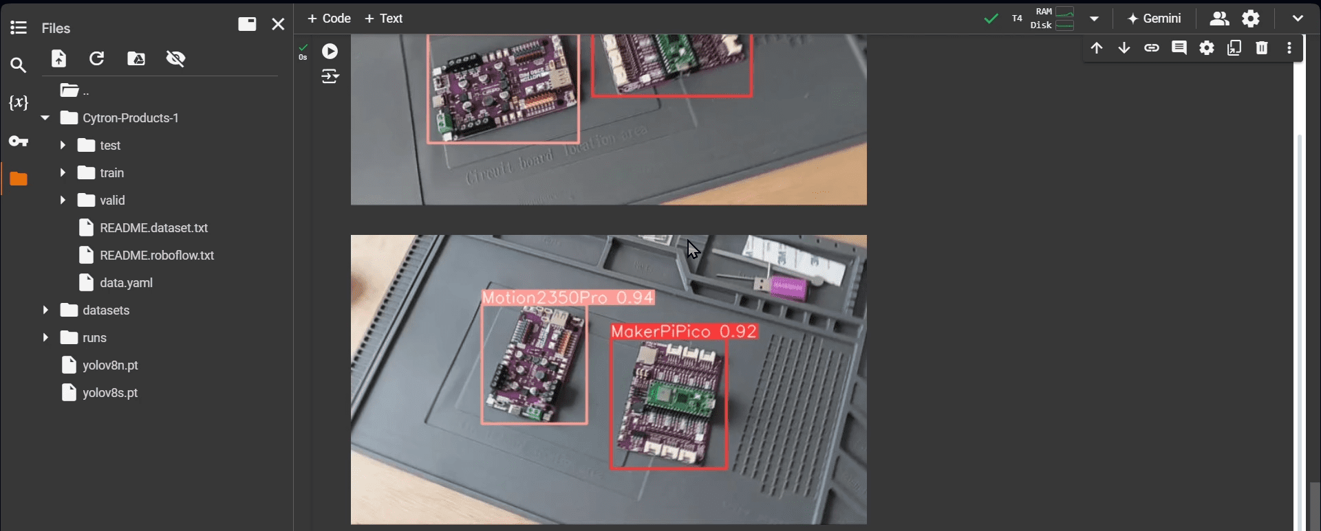 Raspberry Pi AI Kit: Training Models with Google Colab