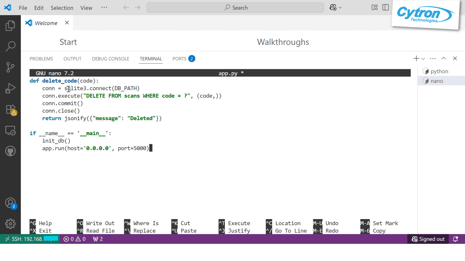 Raspberry Pi Barcode Scanner with Real-Time Frontend & Backend