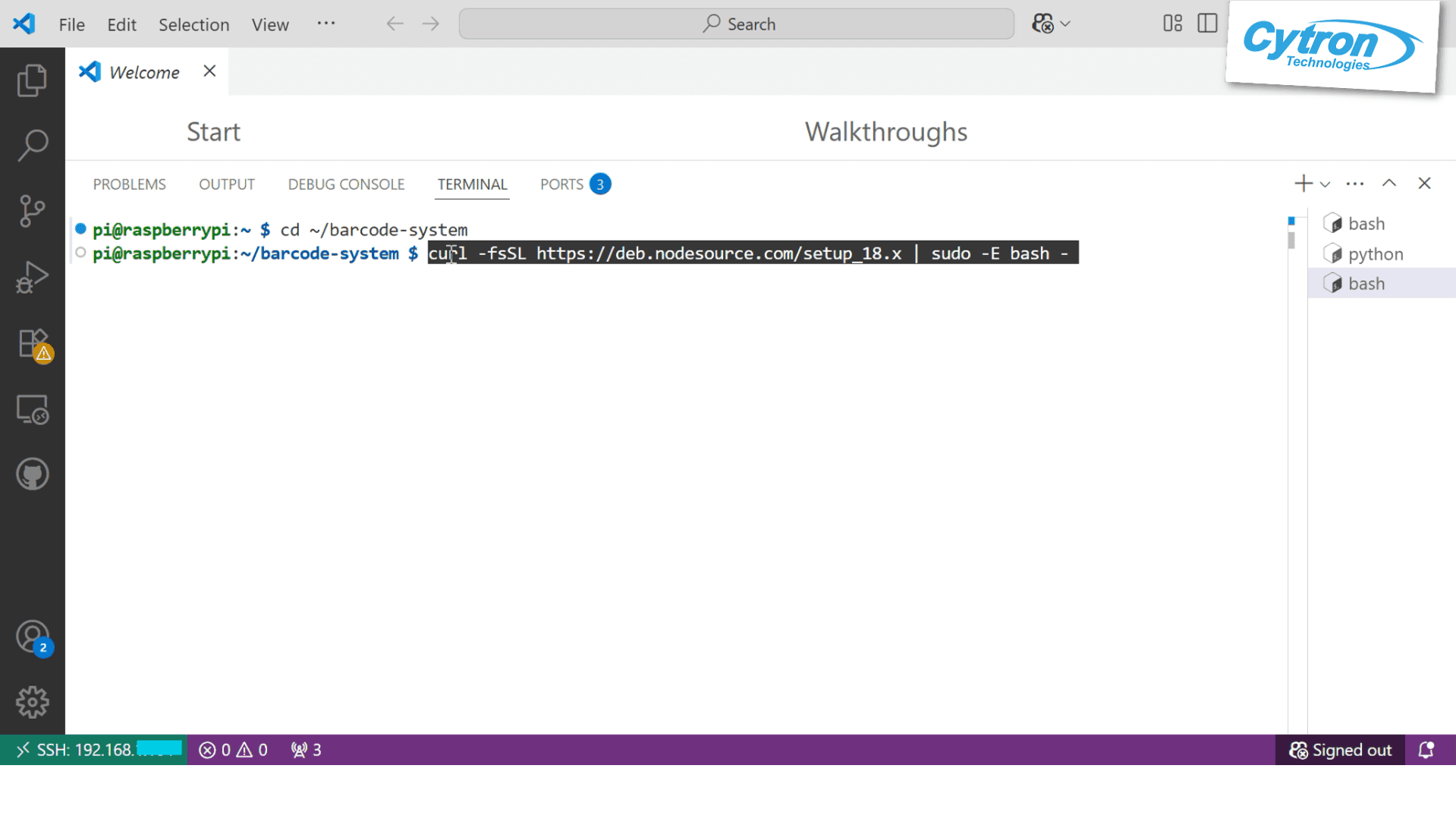 Raspberry Pi Barcode Scanner With Real Time Frontend And Backend 2279