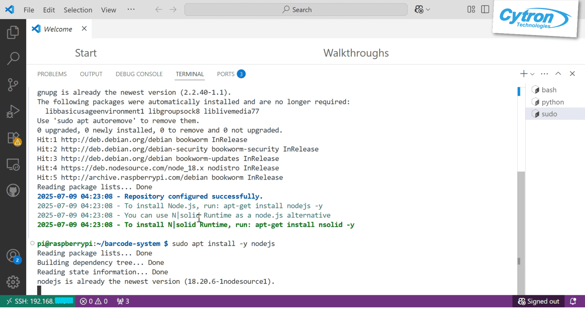 Raspberry Pi Barcode Scanner With Real Time Frontend And Backend 1195