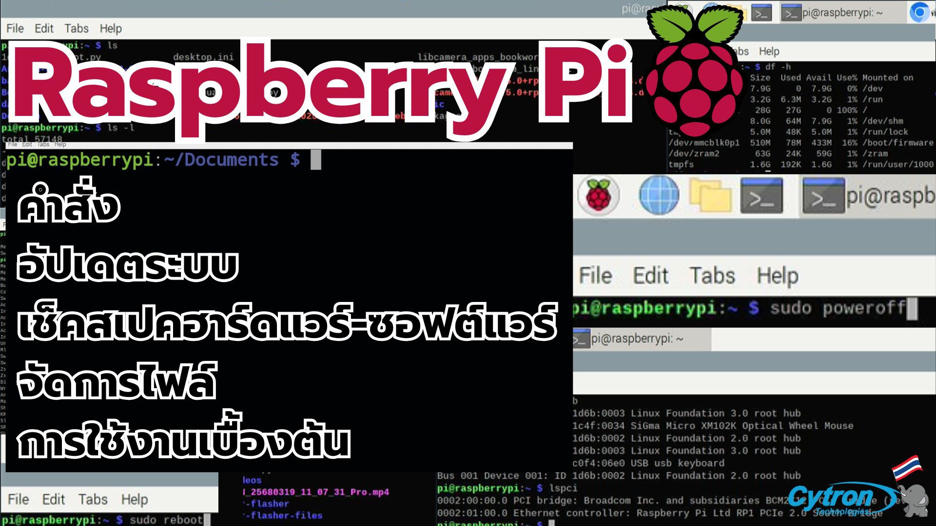 มือใหม่ต้องอ่าน! คำสั่งเช็คสเปค Raspberry Pi