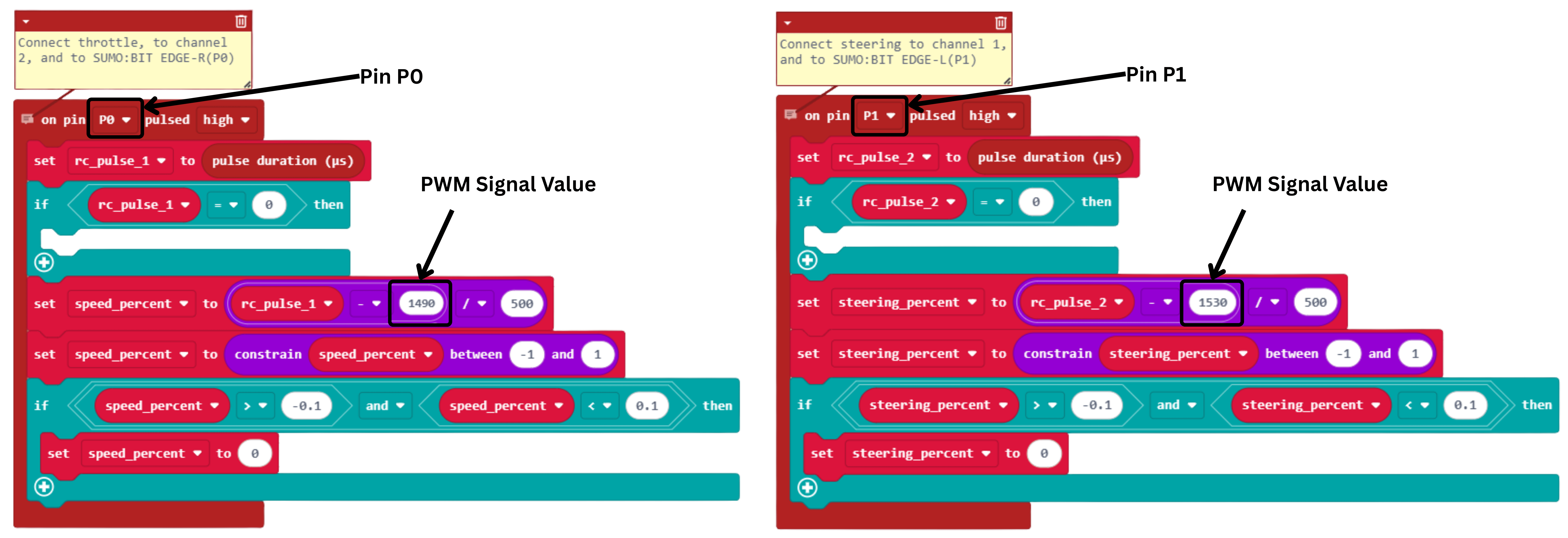 Remote Control (RC) Programming Mode