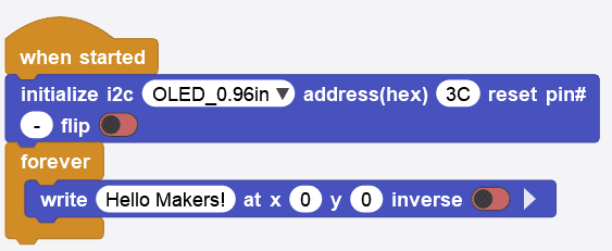 Displaying Text on SSD1315 OLED module via I2C