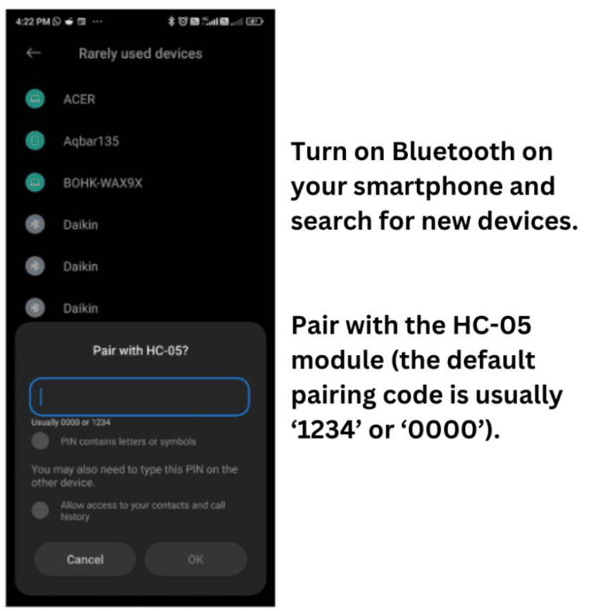 Bluetooth Module Control with URC10