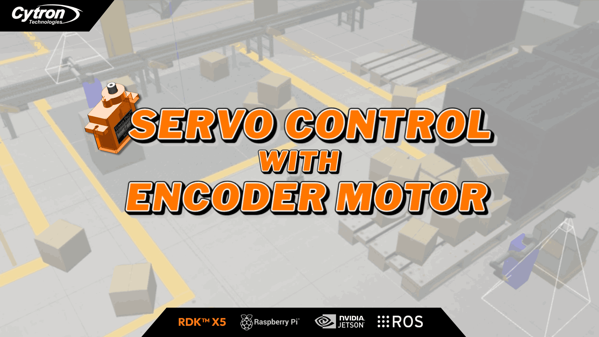 Servo Control With Encoder Motor