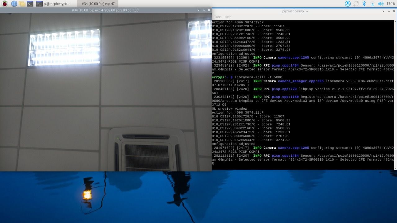 Getting Started With Arducam 64mp Hawkeye Autofocus Camera On Raspberry