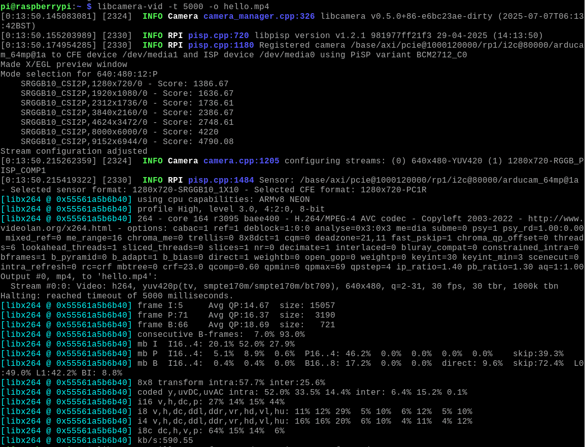 Getting Started With Arducam 64mp Hawkeye Autofocus Camera On Raspberry