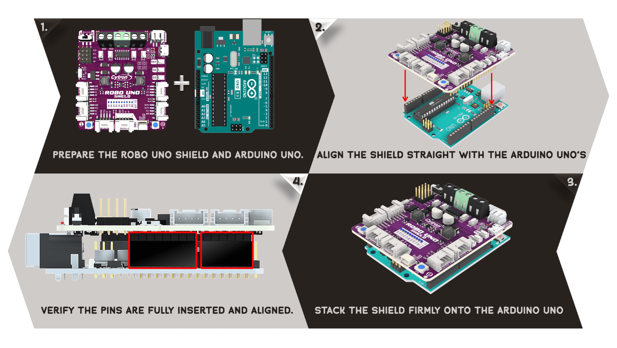 Setting up the Robo Uno Shield