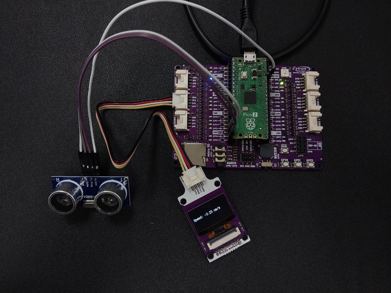 Sprinting Speed Monitor Using Raspberry Pi Pico 2